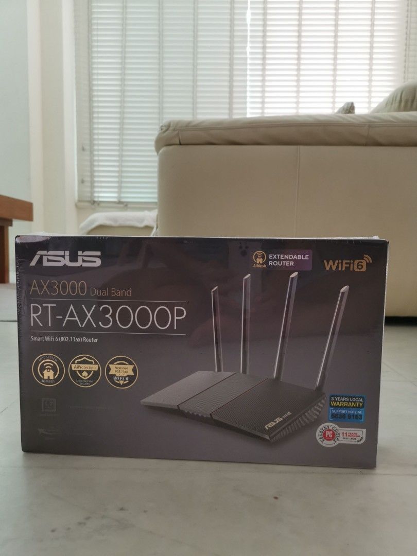 Asus RT-AX3000P Router, Computers & Tech, Parts & Accessories, Other ...