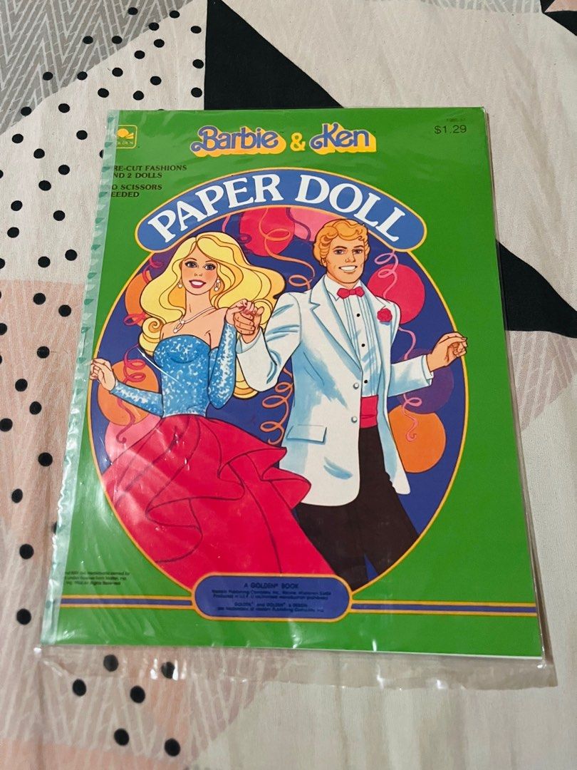 Barbie paper doll bundle, Hobbies & Toys, Toys & Games on Carousell