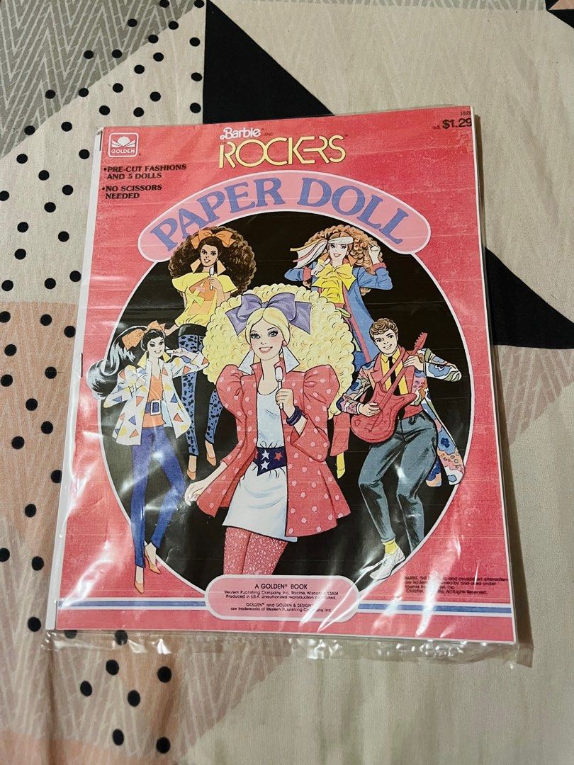 Barbie paper doll bundle, Hobbies & Toys, Toys & Games on Carousell