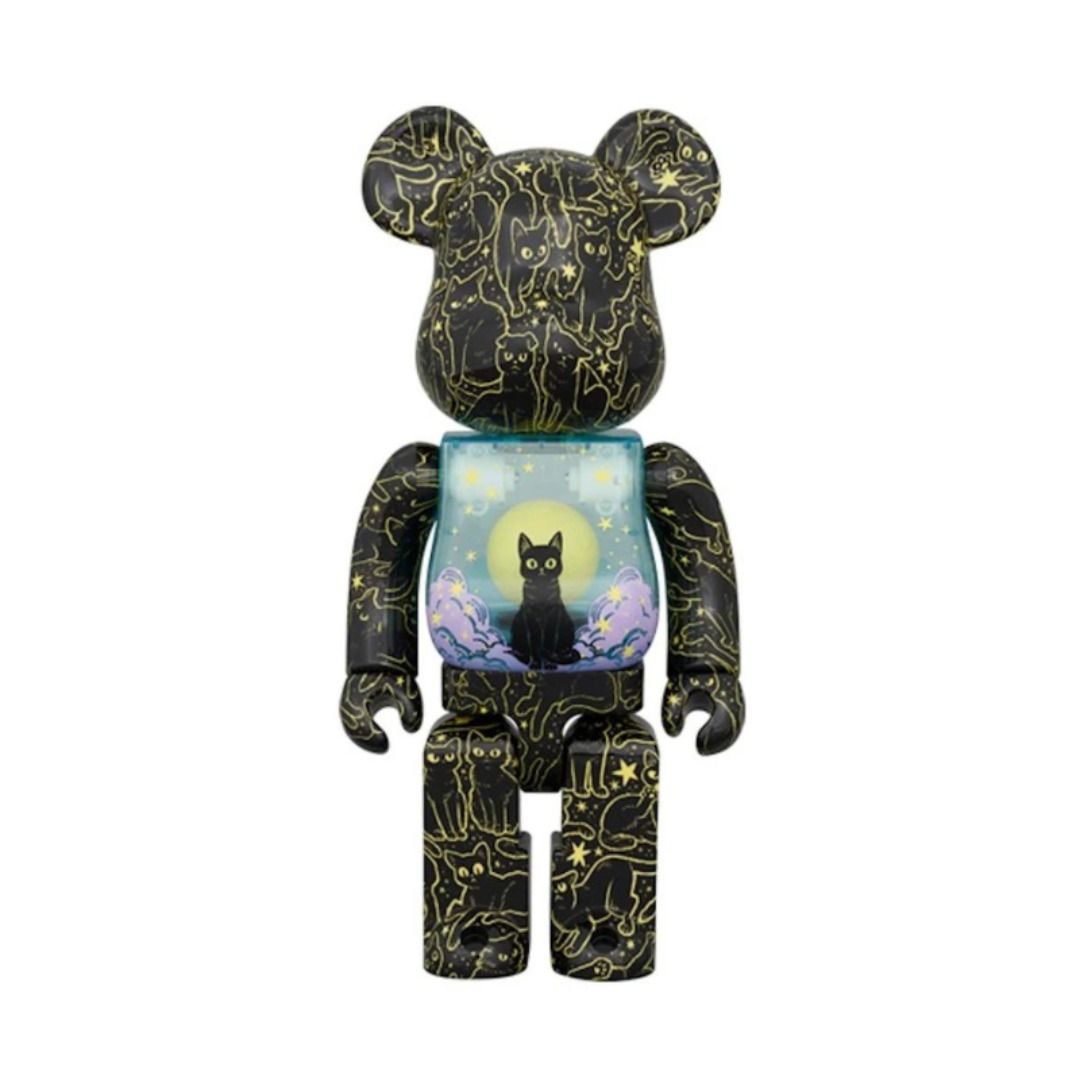 BEARBRICK Hikari Bambi Night Sky Cat 400%, Hobbies & Toys, Toys & Games on Carousell