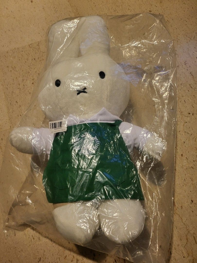 BINB Miffy x Starbucks plush, Hobbies & Toys, Toys & Games on Carousell