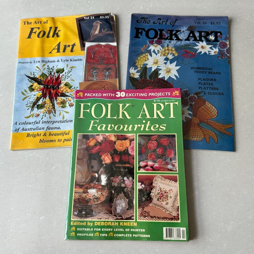 Books for folk art guides, Hobbies & Toys, Books & Magazines, Textbooks ...