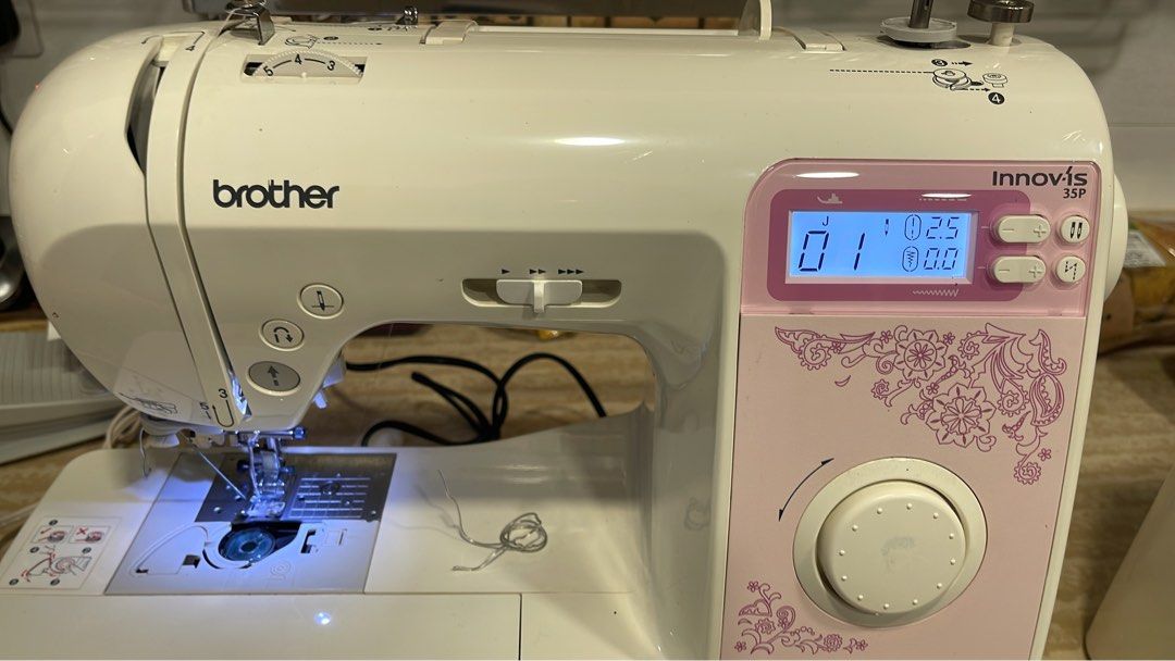 Brother Sewing Machine NV35P IS, Hobbies & Toys, Stationery & Craft ...