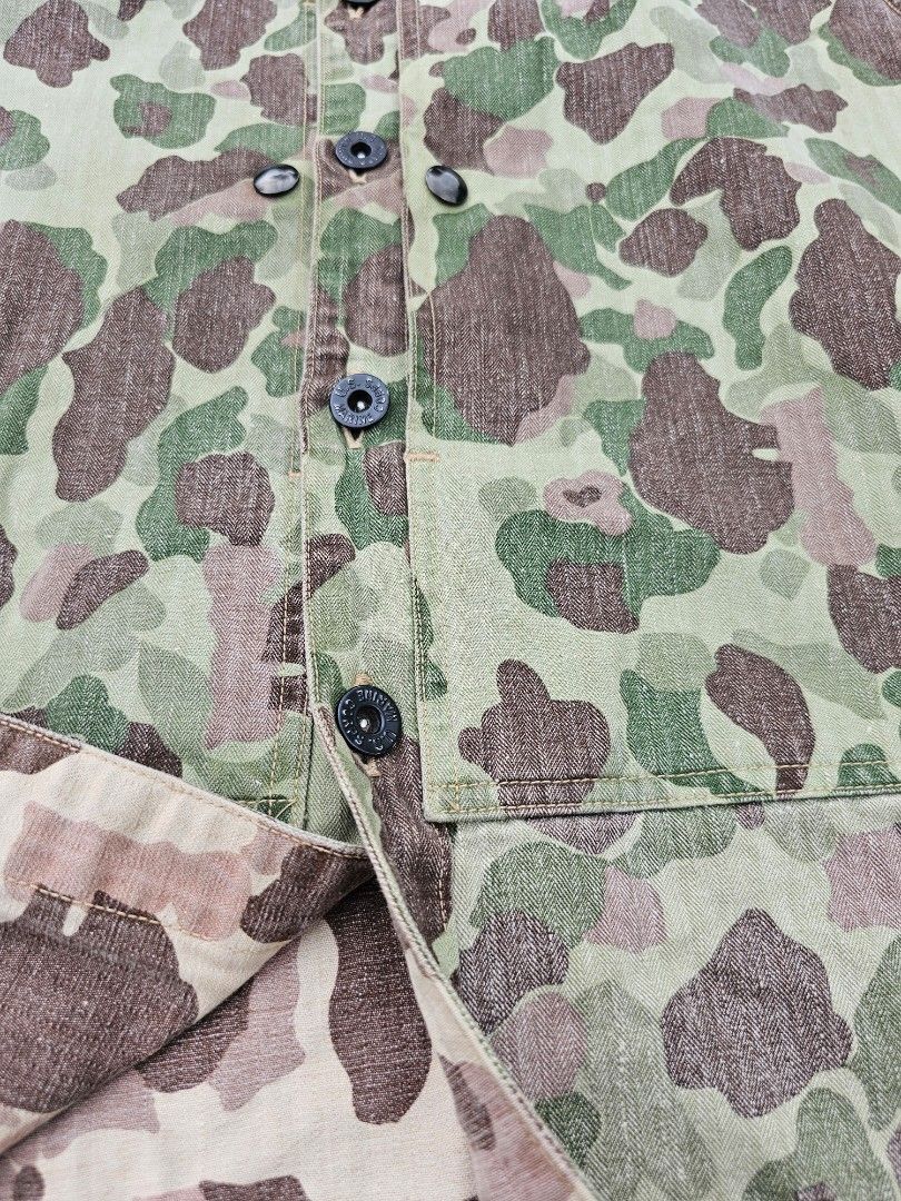 frogskin camouflage us army p44 hbt Buzz rickson's rickson not sakmir ...