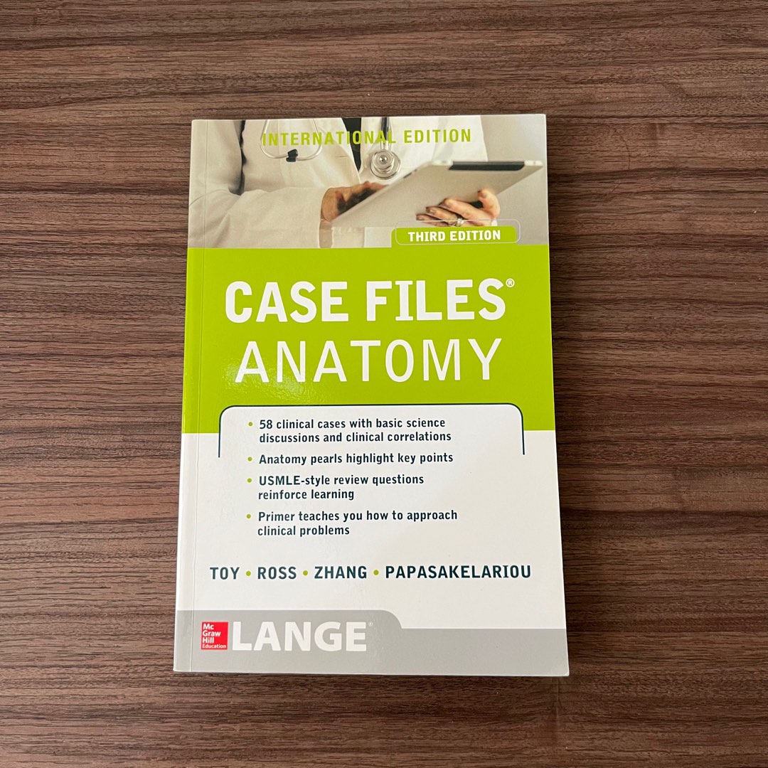 case files anatomy (medicine), Hobbies & Toys, Books & Magazines ...