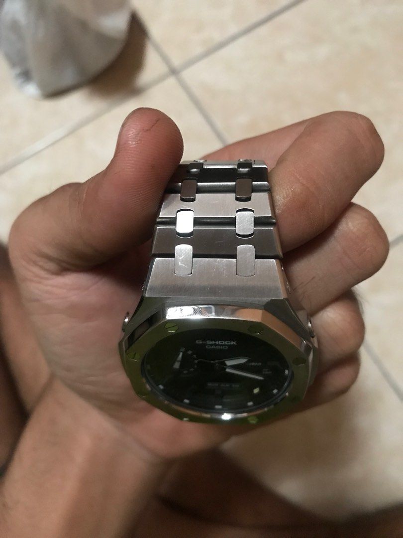 Casio Gshock GA 2100 Mod royal oak AP, Fesyen Pria, Jam Tangan di Carousell