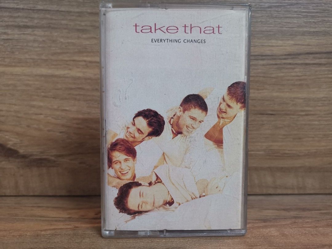 (Cassette) TAKE THAT Everything Changes, Hobbies & Toys, Music & Media, CDs & DVDs on Carousell