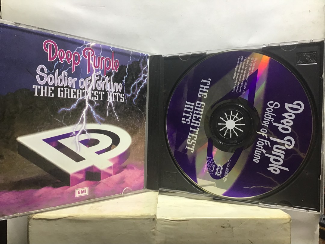 CD Deep Purple - Soldier of Fortune: Greatest Hits OOP EMI PRESS Anubis ...