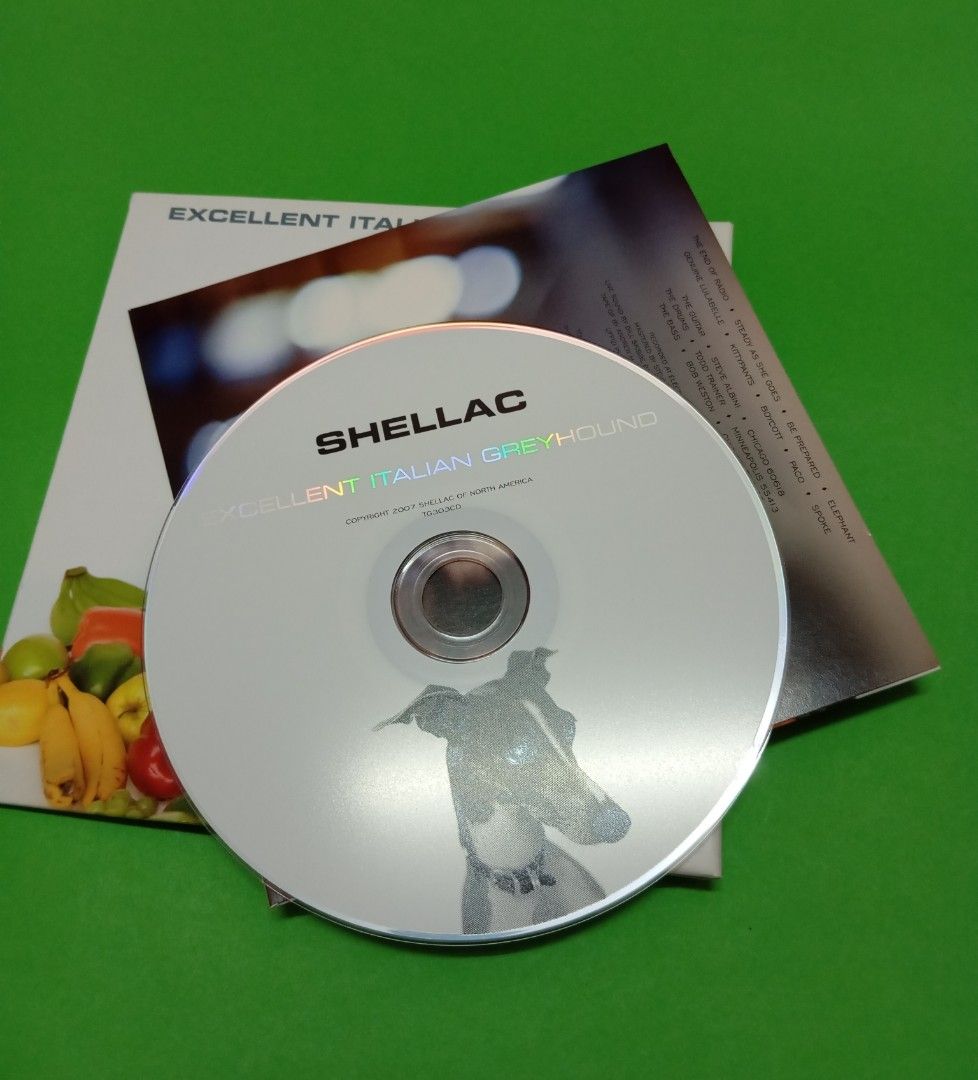 CD SHELLAC : EXCELLENT ITALIAN GREYHOUND ALBUM (2007) MATH ROCK NOISE ...