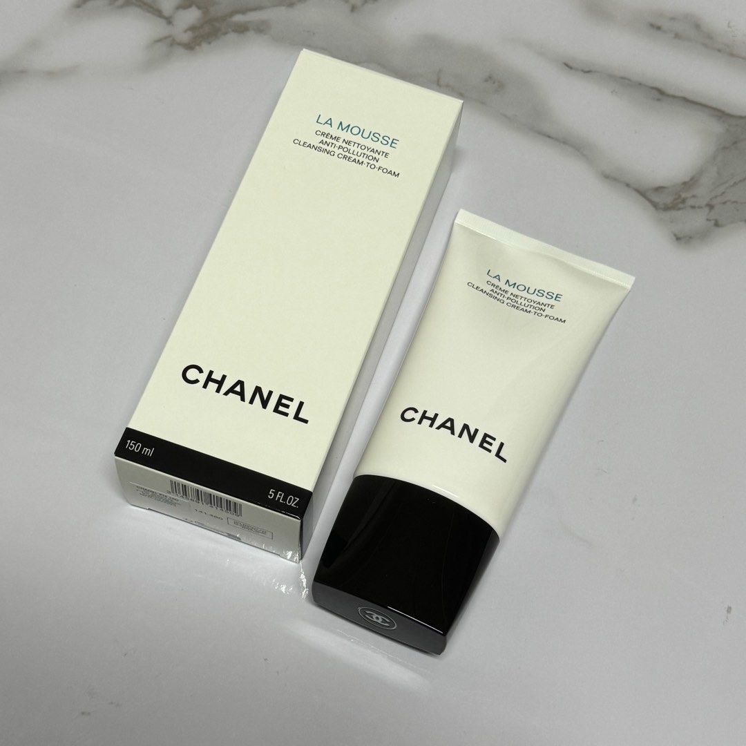 CHANEL LA MOUSSE ANTI-POLLUTION CLEANSING CREAM-TO-FOAM 150ml, Beauty ...