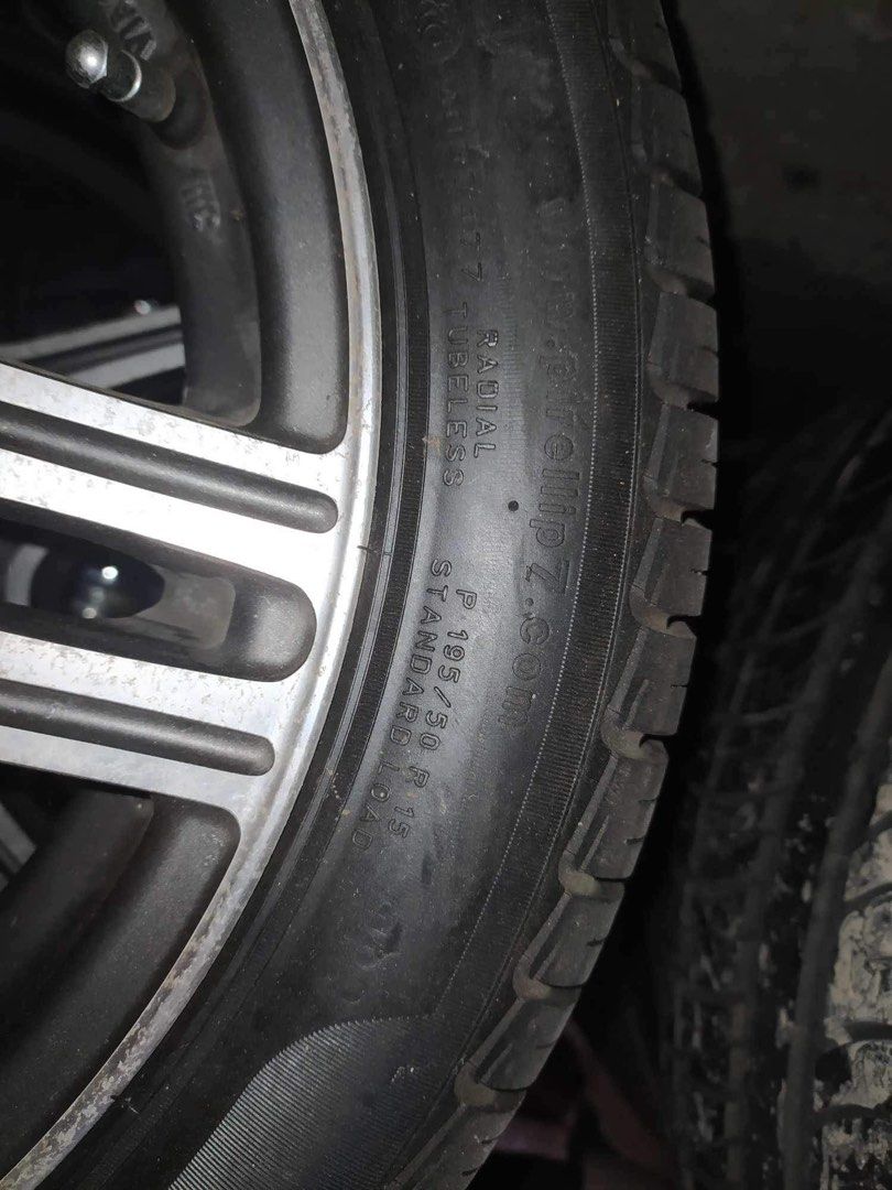 Concept One Stock Mags & Tire for Vios 15 inches, Car Parts ...