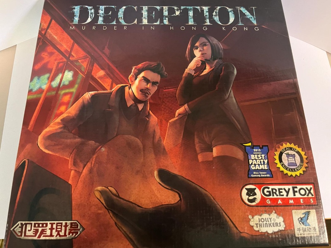 Deception: Murder in Hong Kong, Hobbies & Toys, Toys & Games on Carousell