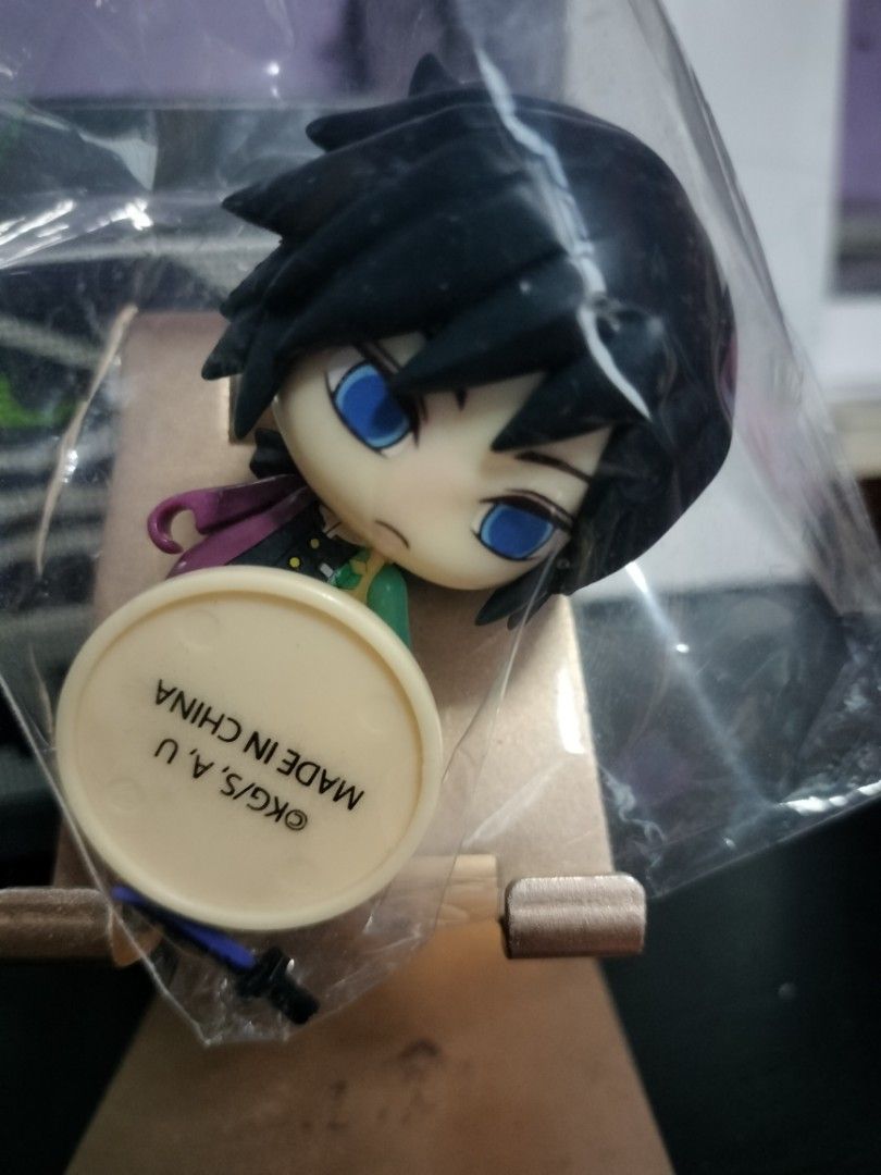 Demon Slayer Giyu Tomioka chibi figure, Hobbies & Toys, Toys & Games on ...