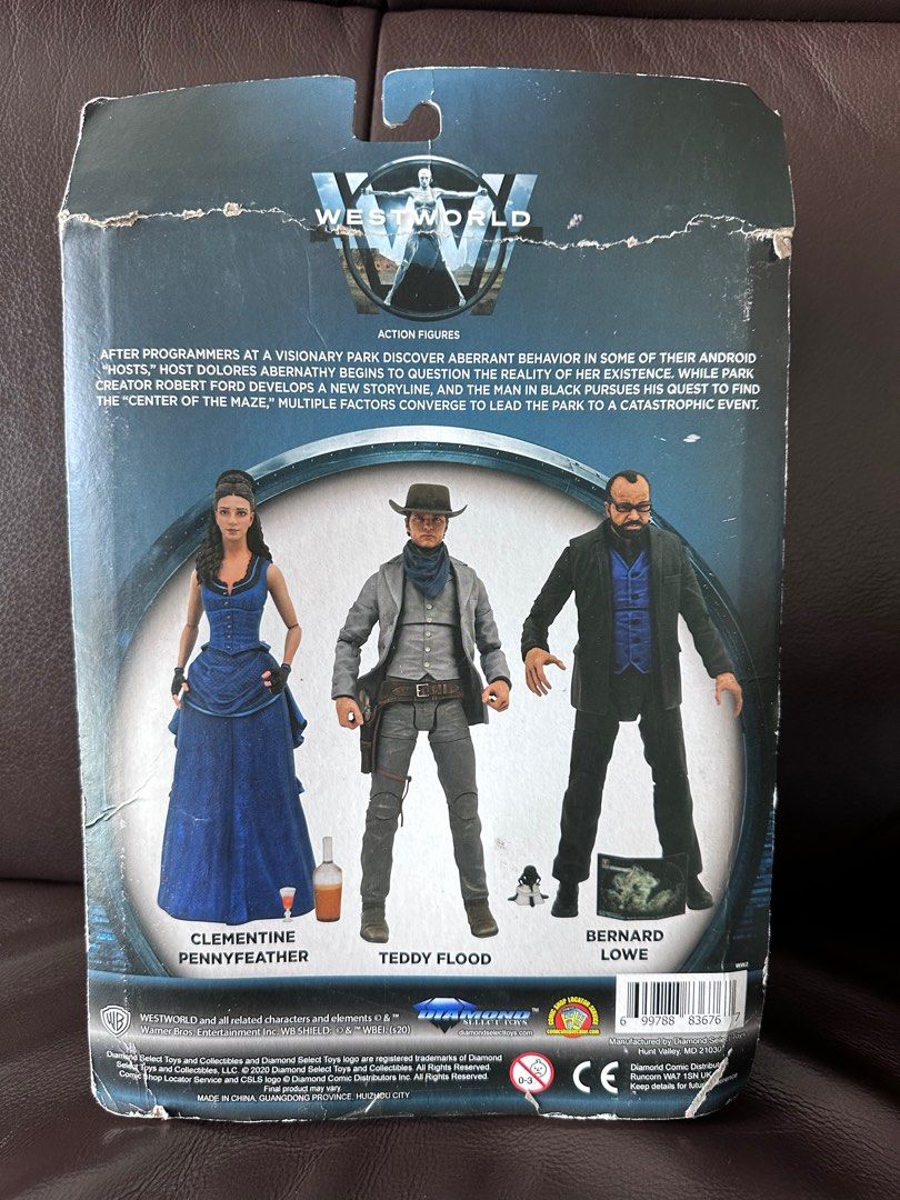 Diamond Select Westworld Clementine Pennyfeather 7" Action Figure MOC ...