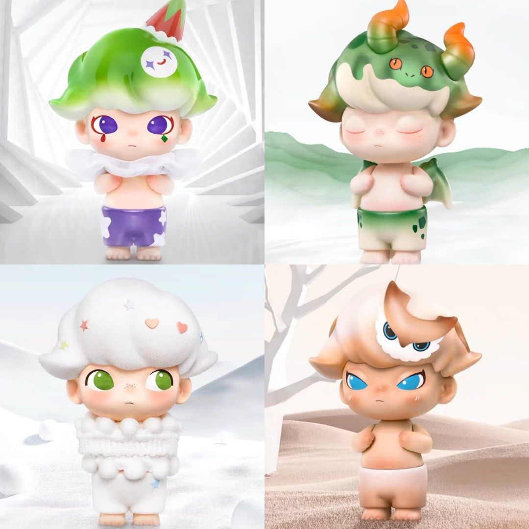 DIMOO RETRO SERIES POPMART /FULL SET / SINGLE BLIND BOX / ABLE TO ...