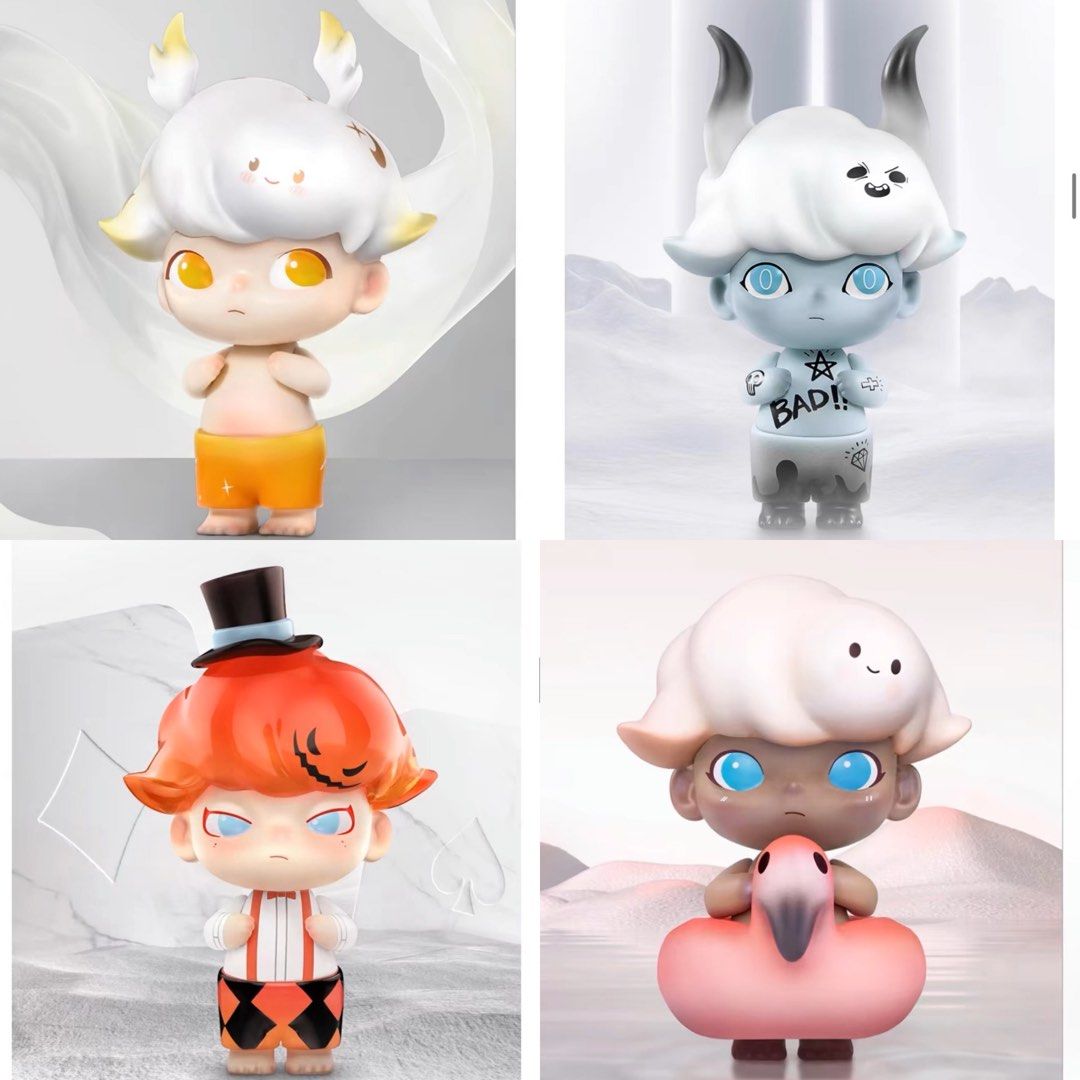 DIMOO RETRO SERIES POPMART /FULL SET / SINGLE BLIND BOX / ABLE TO ...