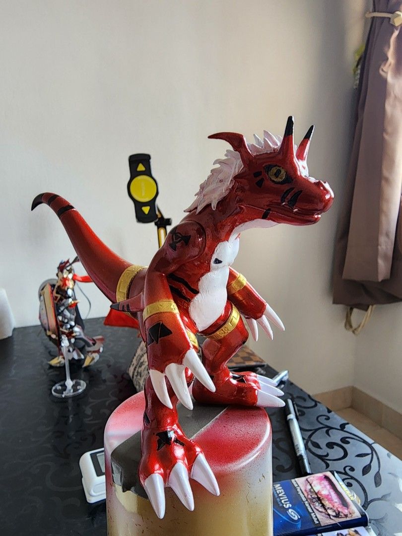 Digimon (Dukemon all evolution), Hobbies & Toys, Toys & Games on Carousell