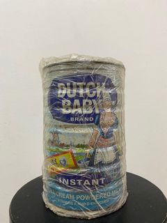 Dutch lady straw cup mug jar - milk - yellow pink blue white, Hobbies ...