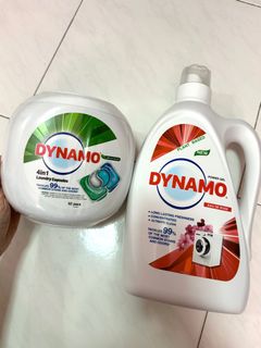 Dynamo 4-in-1 Plant Based Laundry Detergent Capsules 52s / Anti ...