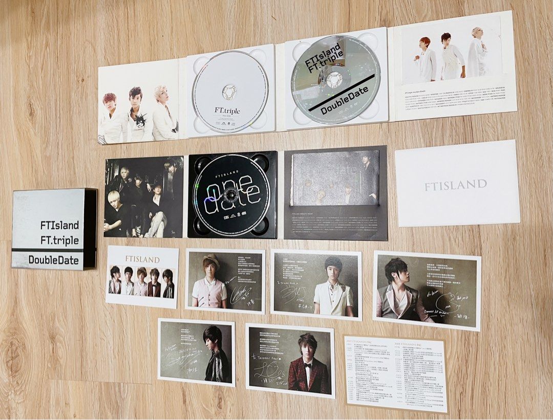 FTIsland 雙重約會(台灣初回限定精裝盤2CD＋DVD) Double Date, 哩哩扣扣, 其他在旋轉拍賣