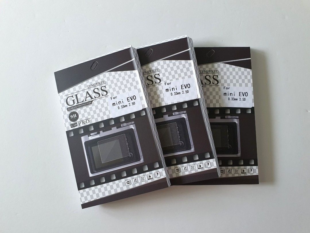 Fujifilm Instax Mini Evo Camera Tempered Glass Screen Protector | Sony ...