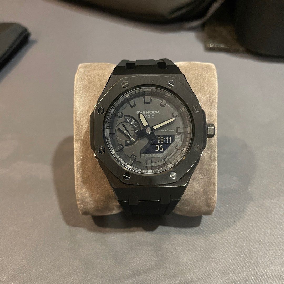 GA2100 Stealth Mod - CASE ONLY, Men's Fashion, Watches & Accessories ...