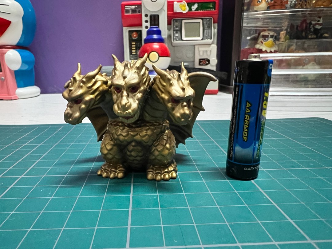GODZILLA Sofvi Puppet Mascot King Ghidorah, Hobbies & Toys, Toys & Games on Carousell