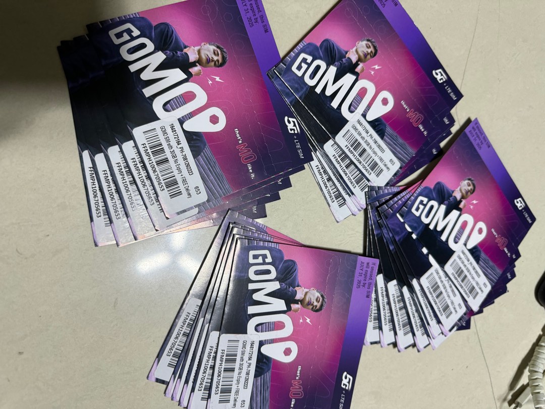 Gomo 30gb no expiry, Mobile Phones & Gadgets, Mobile & Gadget ...