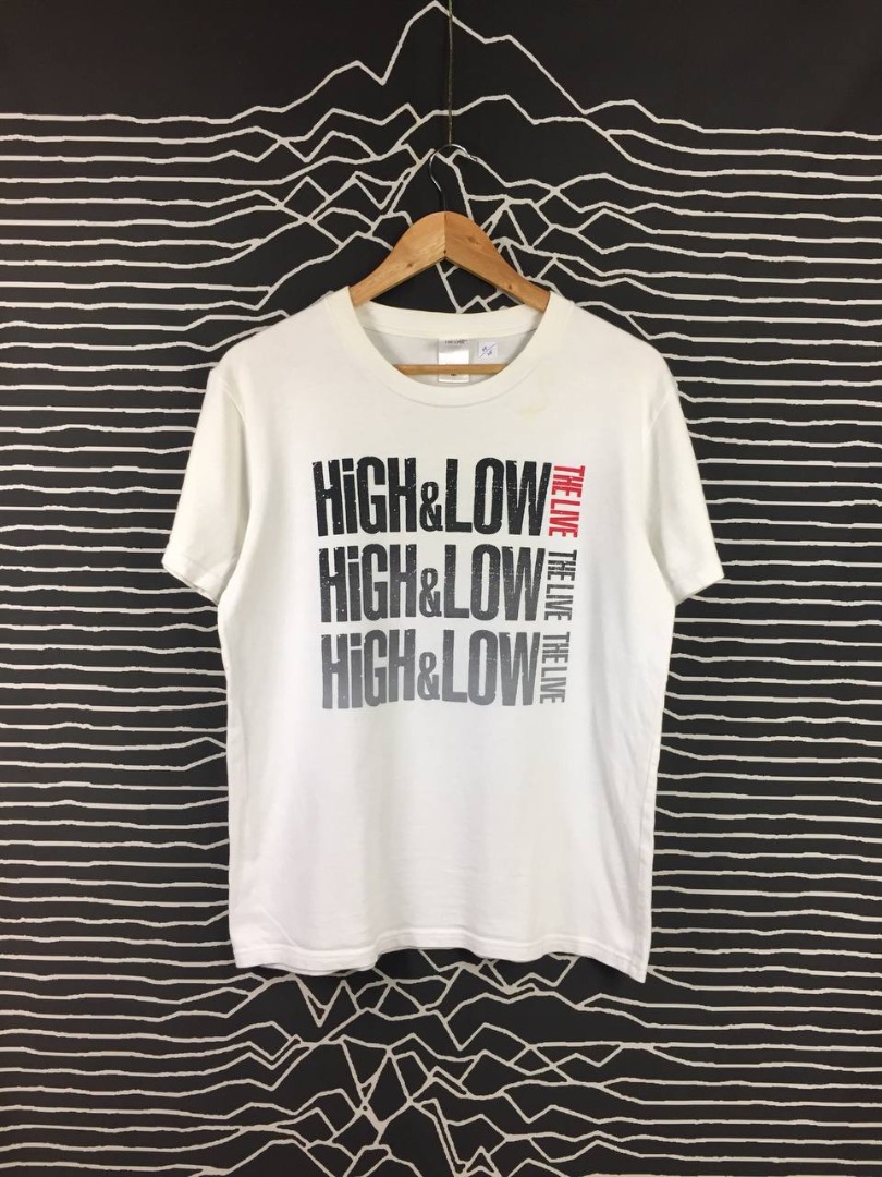 High & Low The Live Exile Tribe Jpop Group Live Tour Tee, Men's Fashion ...