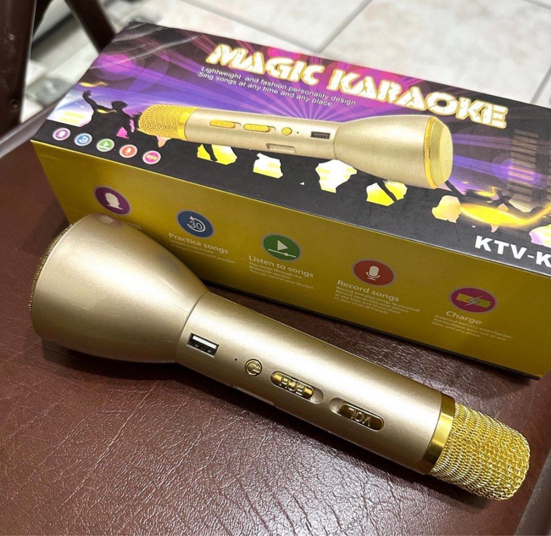 K088 無線藍芽麥克風 藍芽 天籟k歌 音響 喇叭 麥克風, 耳機及錄音音訊設備, 麥克風在旋轉拍賣