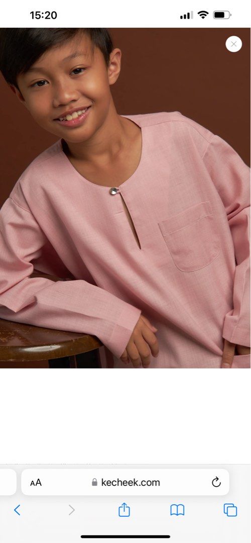 Kecheek baju melayu, Babies & Kids, Babies & Kids Fashion on Carousell