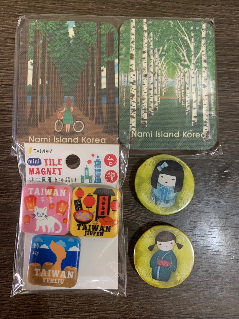 Korea Japan Taiwan ref magnets, Hobbies & Toys, Stationary & Craft ...