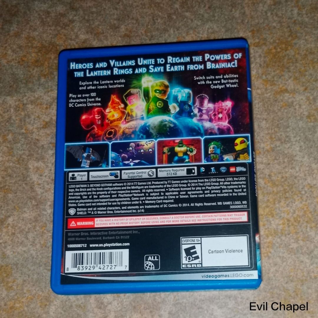 Lego Batman 3 PS VITA R1, Video Gaming, Video Game Consoles ...