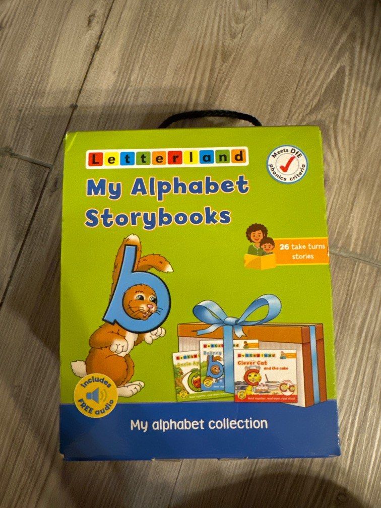 Letterland My Alphabet Storybooks, 興趣及遊戲, 書本 & 文具, 小朋友書 - Carousell