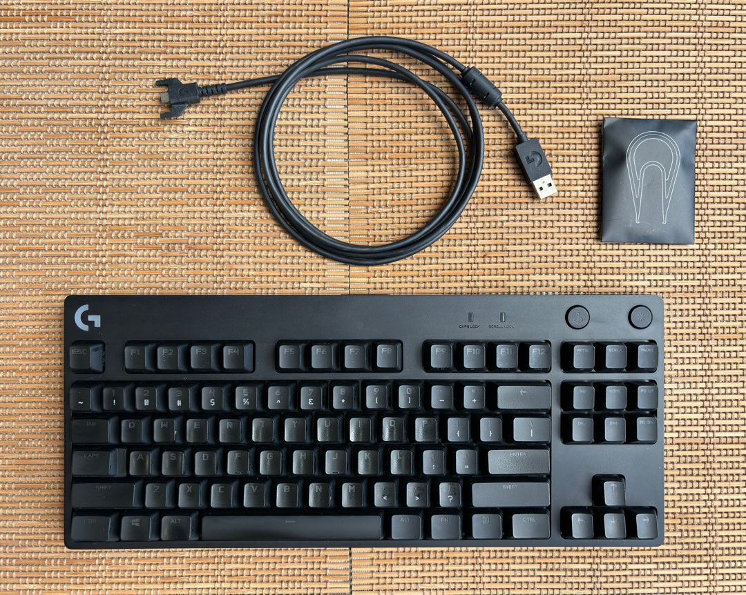 Logitech G Pro X Mechanical Gaming Keyboard (GX Blue Clicky), Computers ...