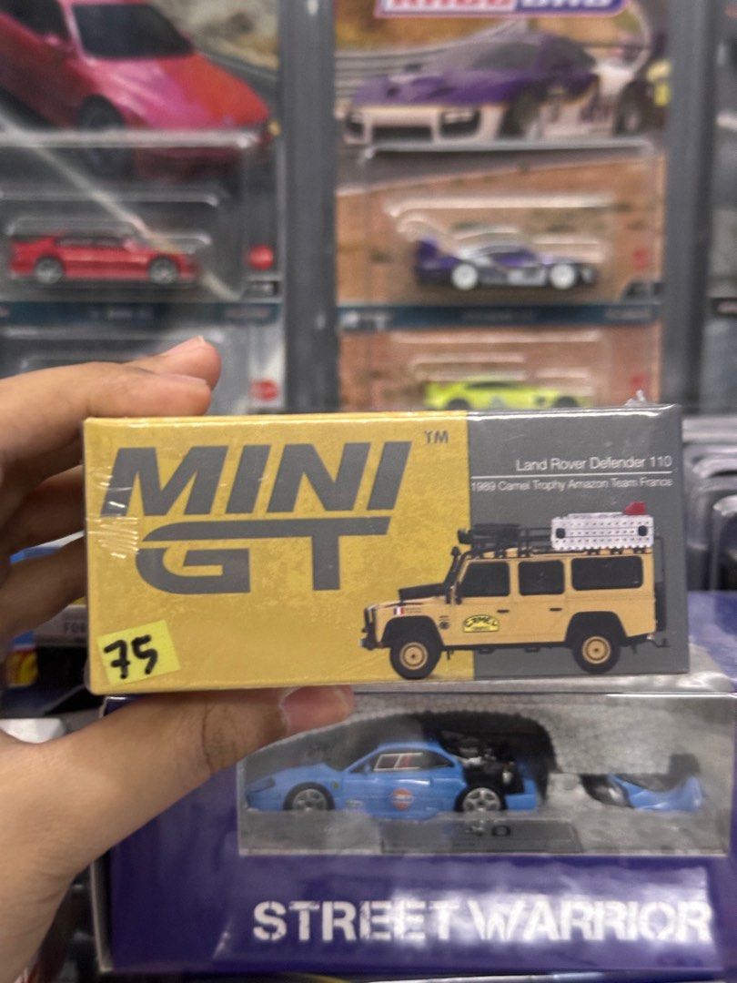 MINI GT Land Rover Defender 110 (1989 Camel Trophy Amazon Team France ...