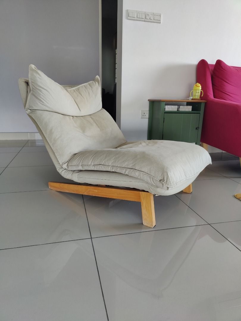 Muji High Back Reclining Sofa, Furniture & Home Living, Furniture ...