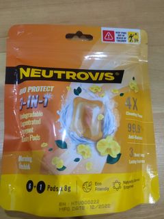 Neutrovis 3-In-1 Biodegradable Detergent Laundry Pod, Furniture & Home ...