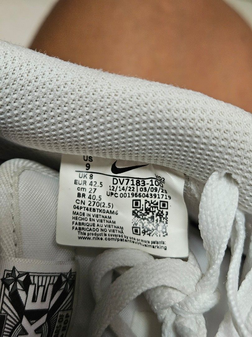 Nike Air Force 1 07 LX Classic AF1 Hip Hop 50th Anniversary White Gray ...