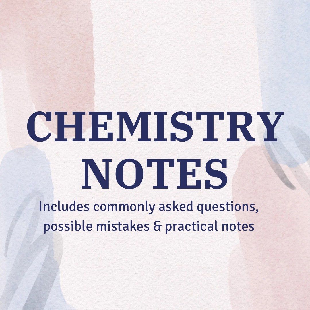 O Level Chemistry Notes ‼️BY AN A1 STUDENT, Hobbies & Toys, Books ...
