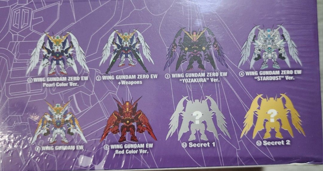 OMSV Mini, XXXG-00W0 Wing Gundam Zero EW, 6 Design + 2 Hidden Edition ...