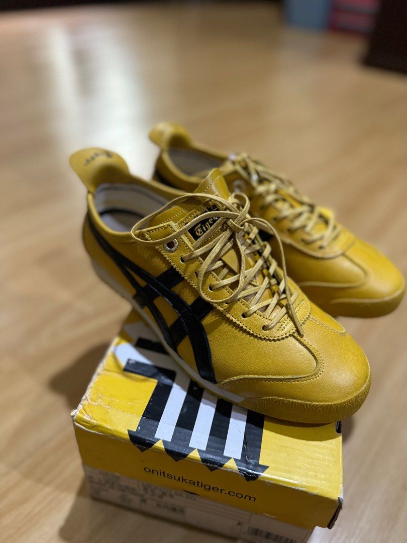 Sneaker Onitsuka Tiger Mexico warna kuning, Fesyen Wanita, Sepatu di ...