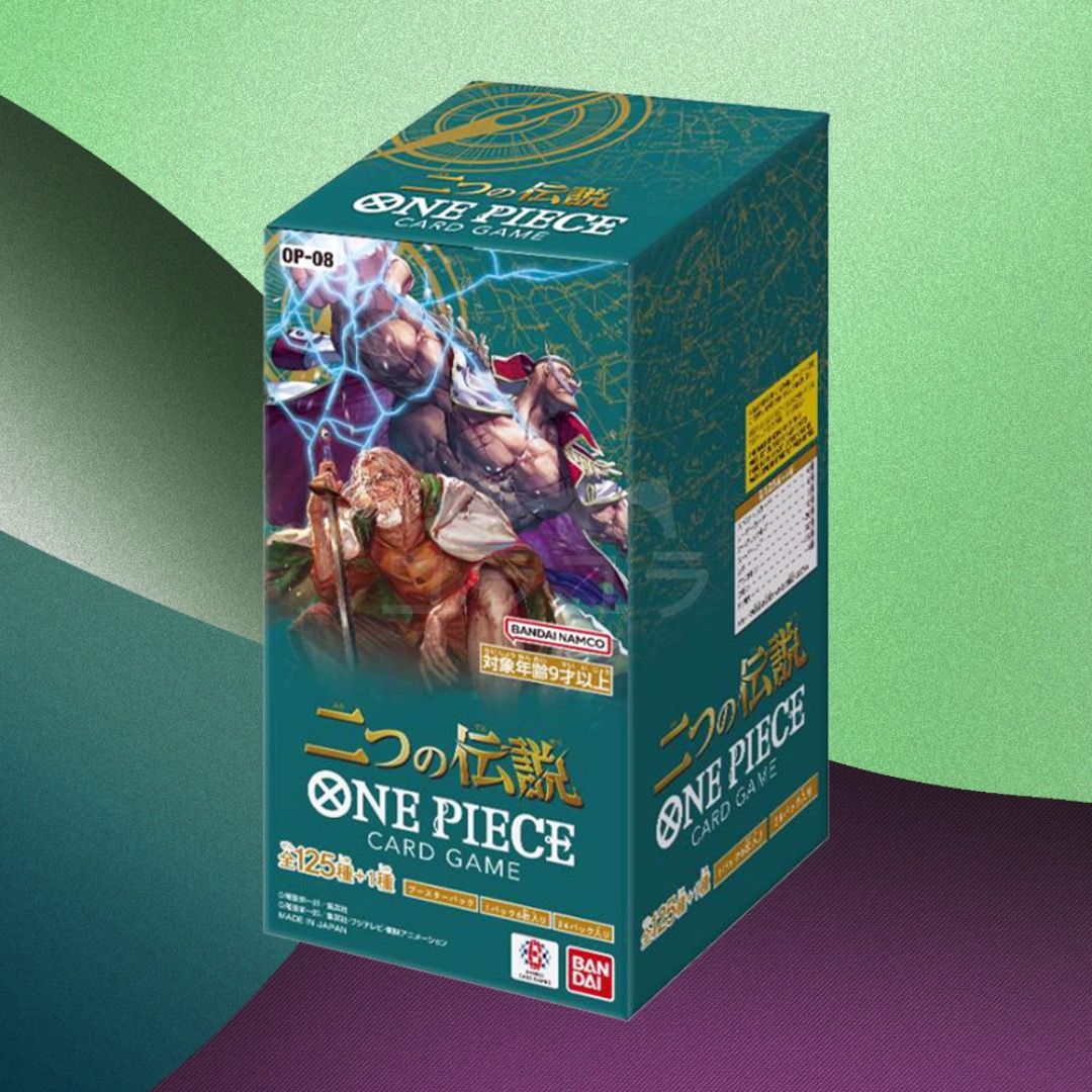 【預訂】[OPCG] OP08 - ブースターパック 二つの伝説！- 擴充包, 興趣及遊戲, 玩具 & 遊戲類 - Carousell