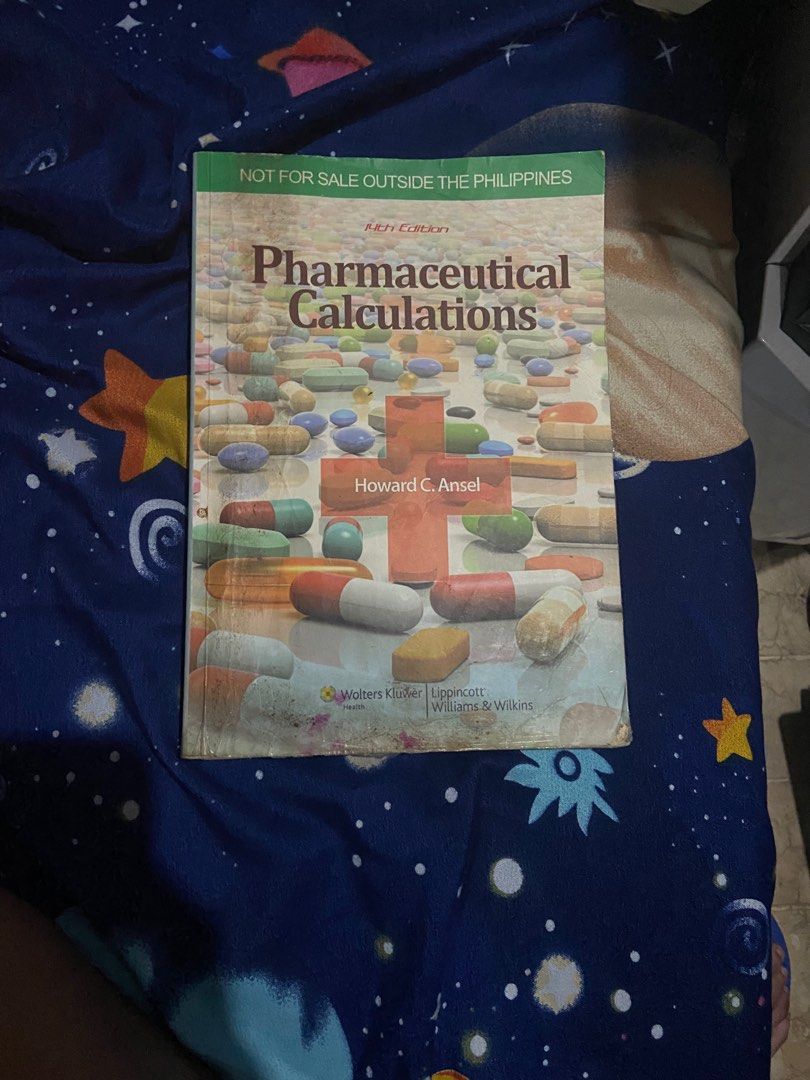 Pharmaceutical Calculations (Howard Ansel) 14th edition, Hobbies & Toys ...