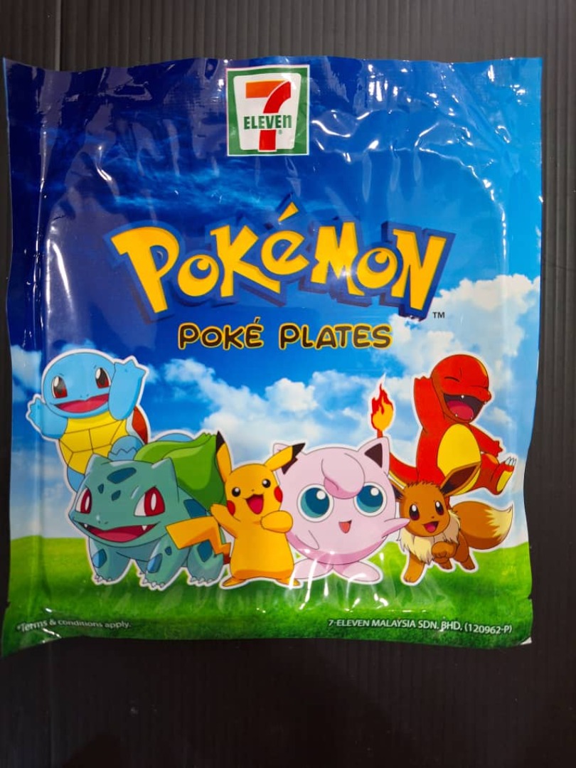 Plate Pokemon, Furniture & Home Living, Kitchenware & Tableware, Other ...