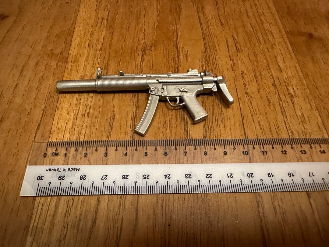 (RARE) Detailed Miniature Pewter Replica - Heckler & Kock MP5SD Sub ...