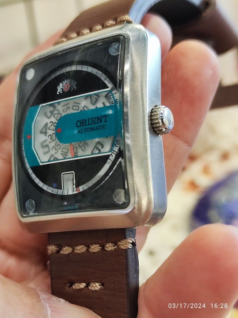 Rare Orient Weighing Scale Dial Automatic Watch, Luxury, Watches on ...