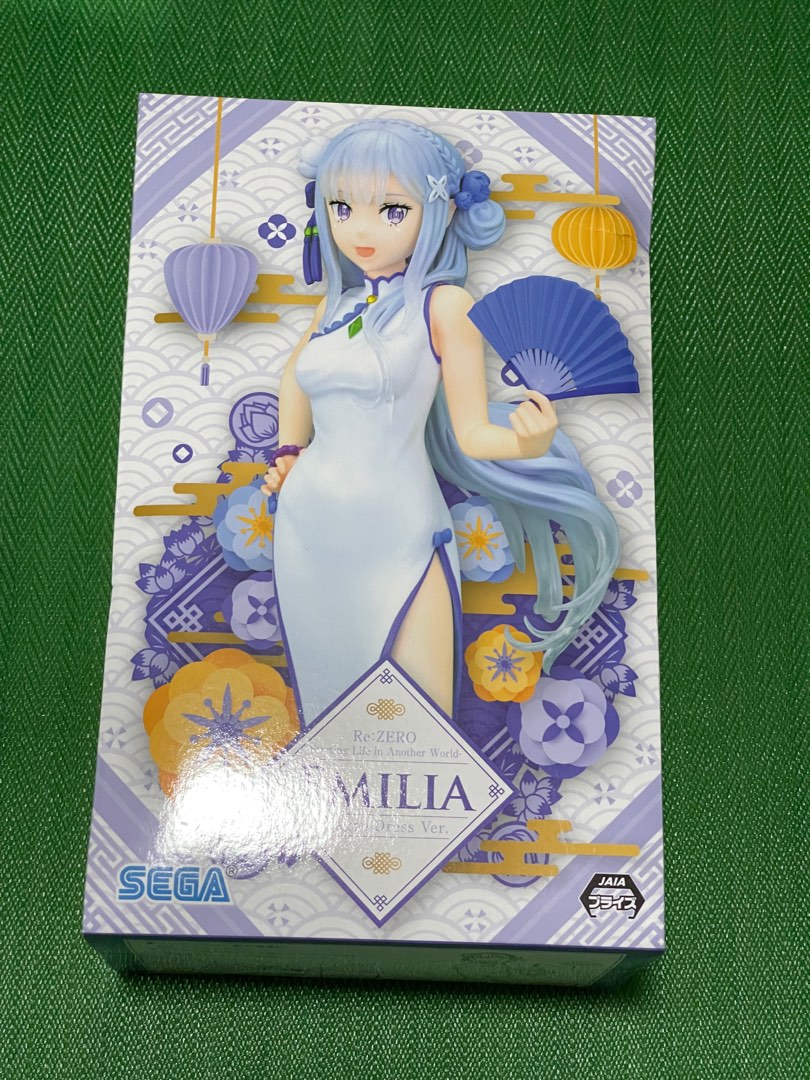 Re:ZERO Emilia Figure, Hobbies & Toys, Toys & Games on Carousell