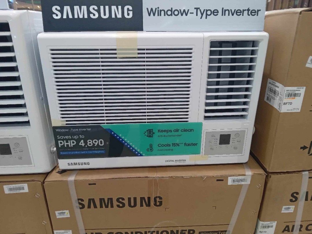 Samsung window type inverter, TV & Home Appliances, Air Conditioning ...