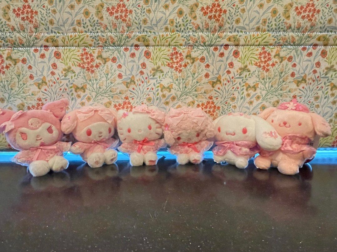 Sanrio 2024 Spring Cherry Blossom Sakura Keychains (Hello Kitty, My ...